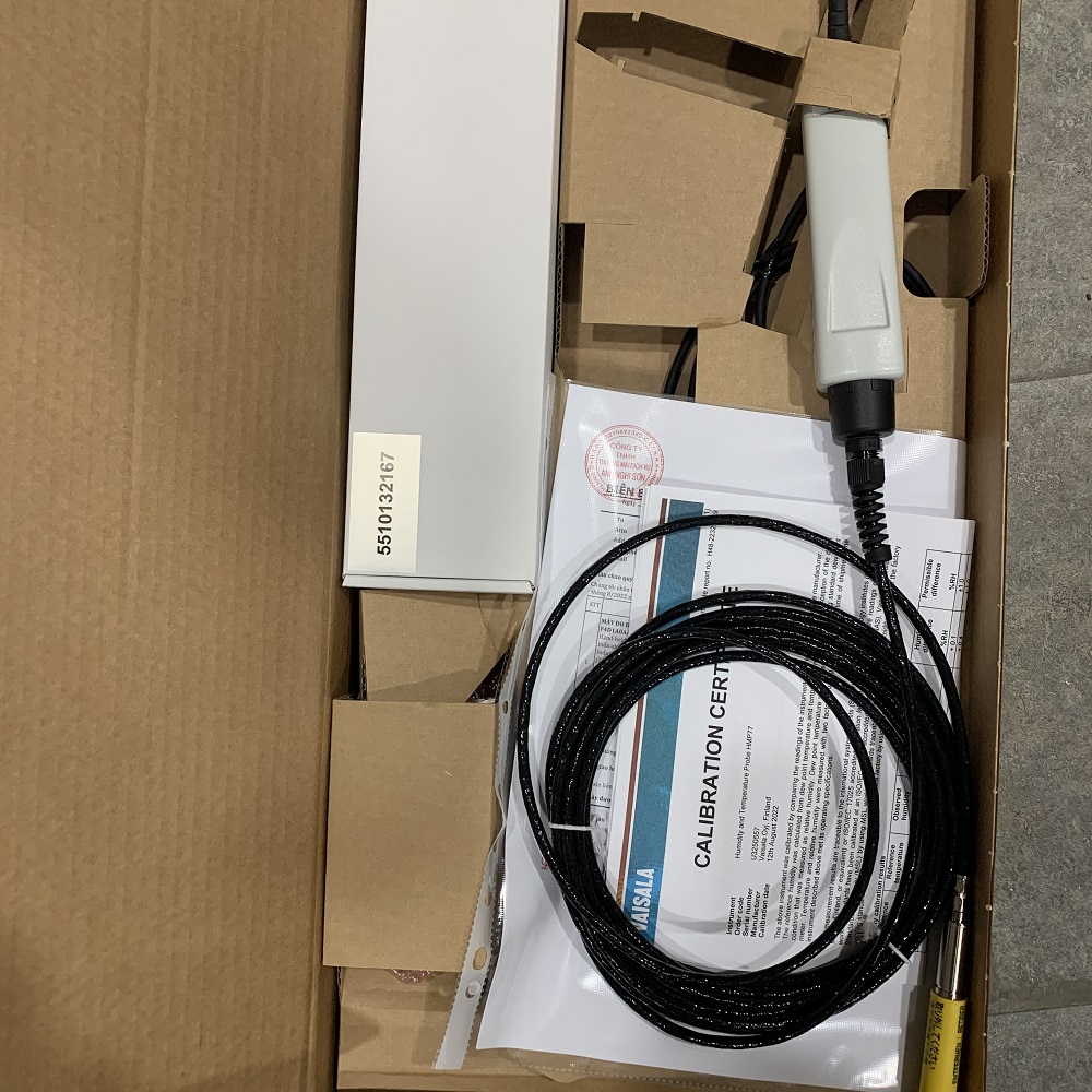 Máy đo độ ẩm và nhiệt độ cầm tay HM70 và MI70M Vaisala